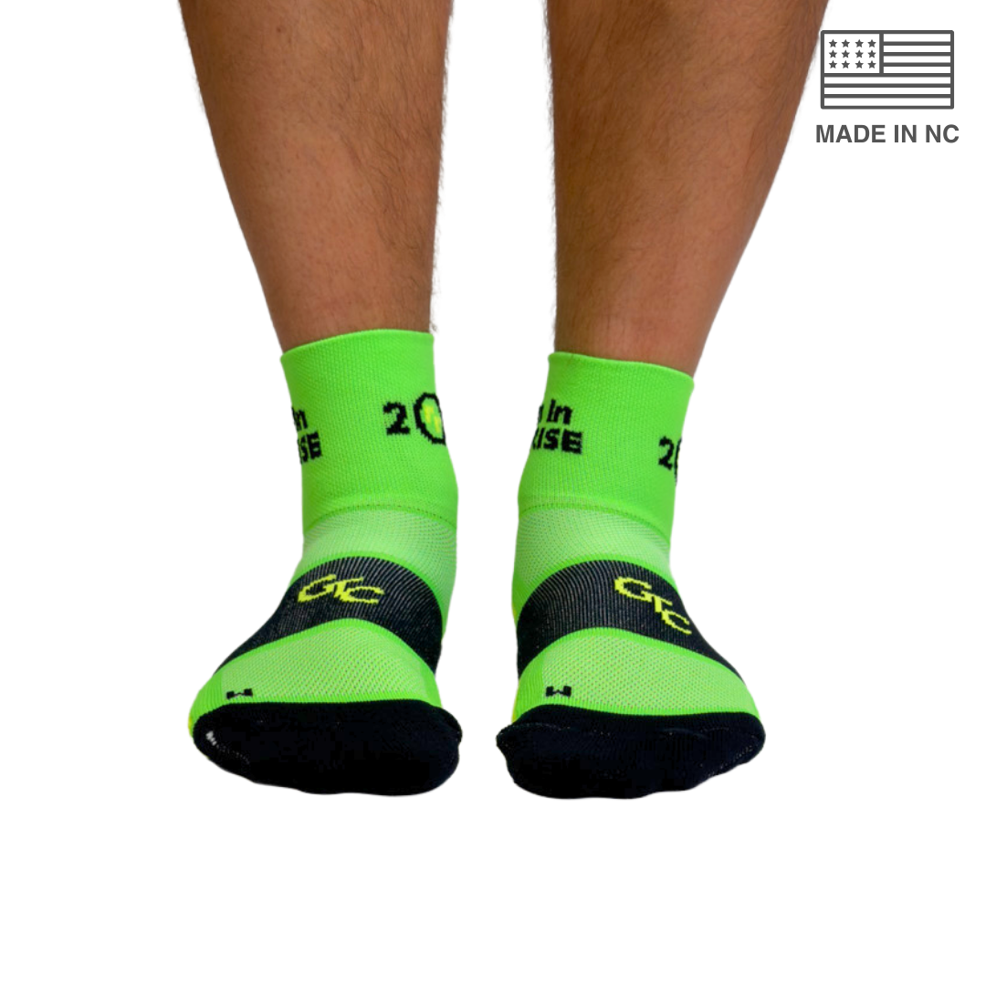 Custom Athletic Quarter Socks – The Sock Factory