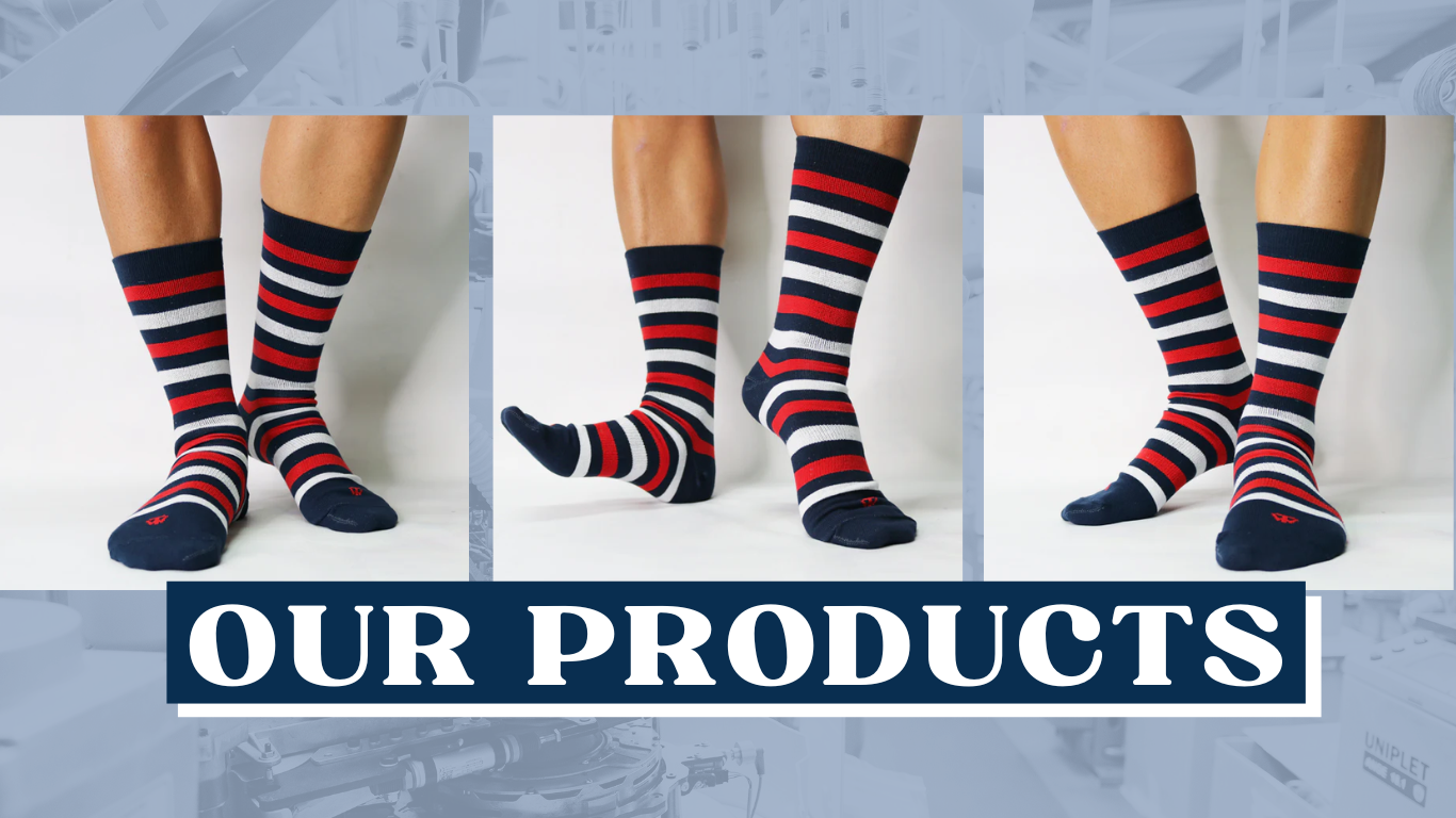 Custom Grip Socks | Made in the USA – The Sock Factory
